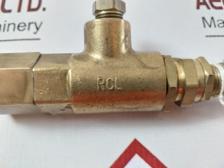 R. Conrader Rcl Pilot Valve - Aeliya Marine