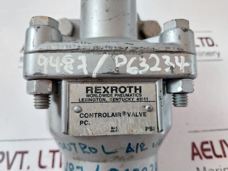 Rexroth H-3 Controlair Valve - Aeliya Marine