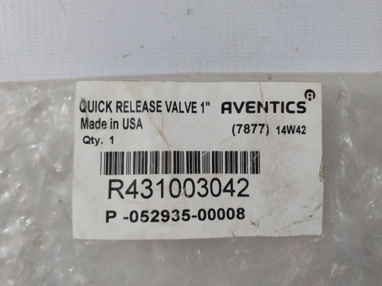 Rexroth P52935-8 Quick Release Valve 1” - Aeliya Marine