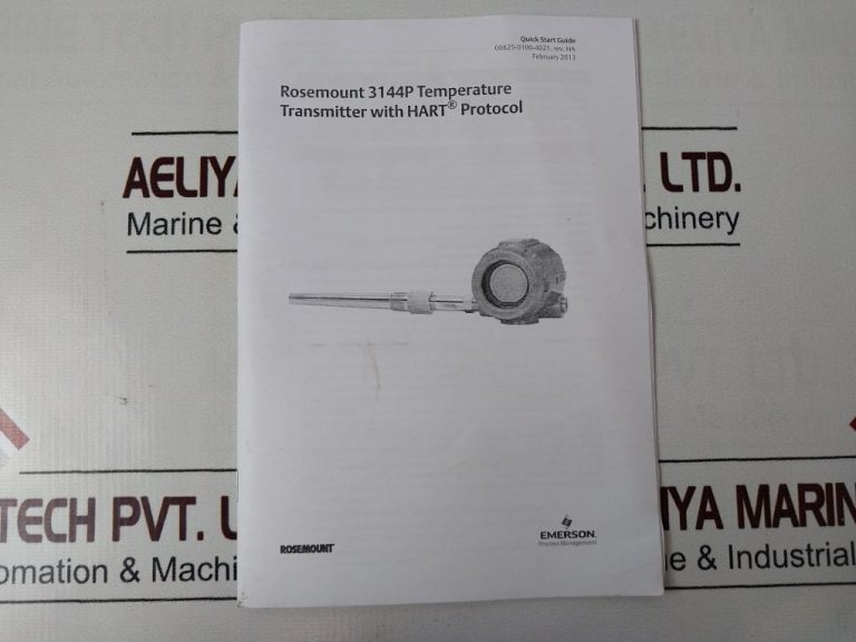 Rosemount Emerson 3144p Temperature Transmitter 4-20 Ma - Aeliya Marine