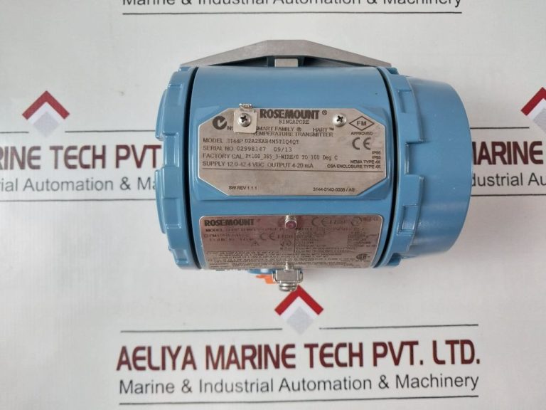 Rosemount Emerson 3144p Temperature Transmitter 4-20 Ma - Aeliya Marine