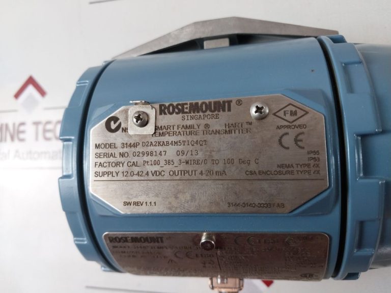 Rosemount Emerson 3144p Temperature Transmitter 4-20 Ma - Aeliya Marine
