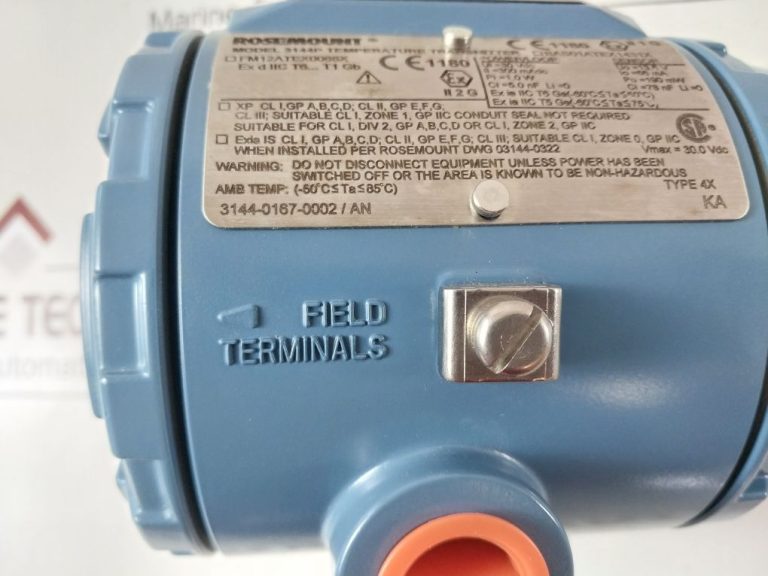 Rosemount Emerson 3144p Temperature Transmitter 4-20 Ma - Aeliya Marine