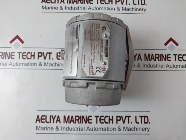 Rosemount Emerson 3144p Temperature Transmitter D6a2e7p8b4m5t1c4q4qt ...