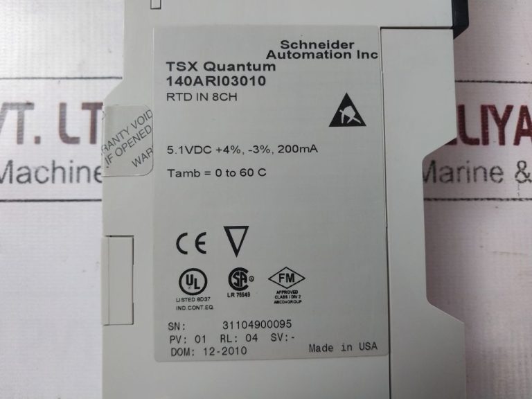 Schneider 140ARI03010 Analog Input Module