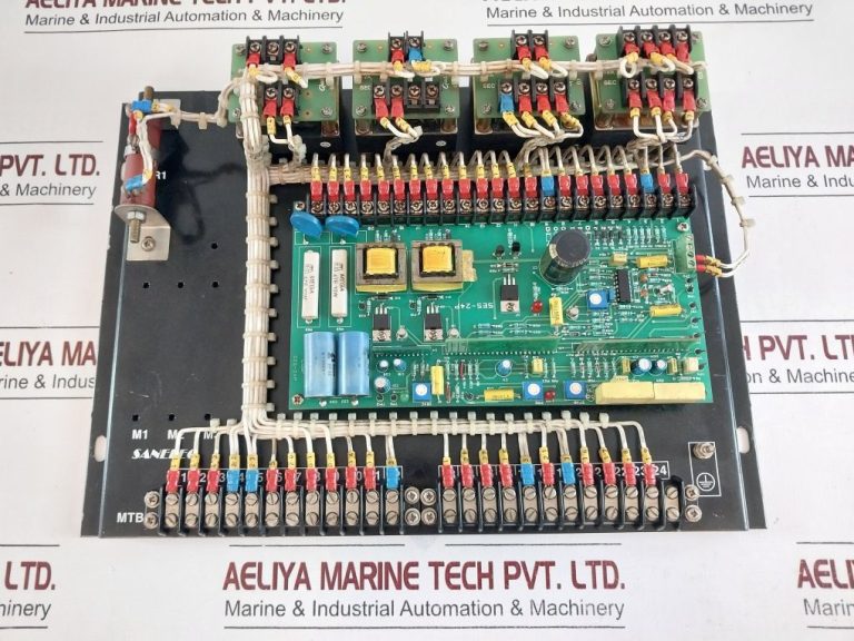 Sanelec Excitation Systems Ses-24p Excitation Control Panel - Aeliya Marine