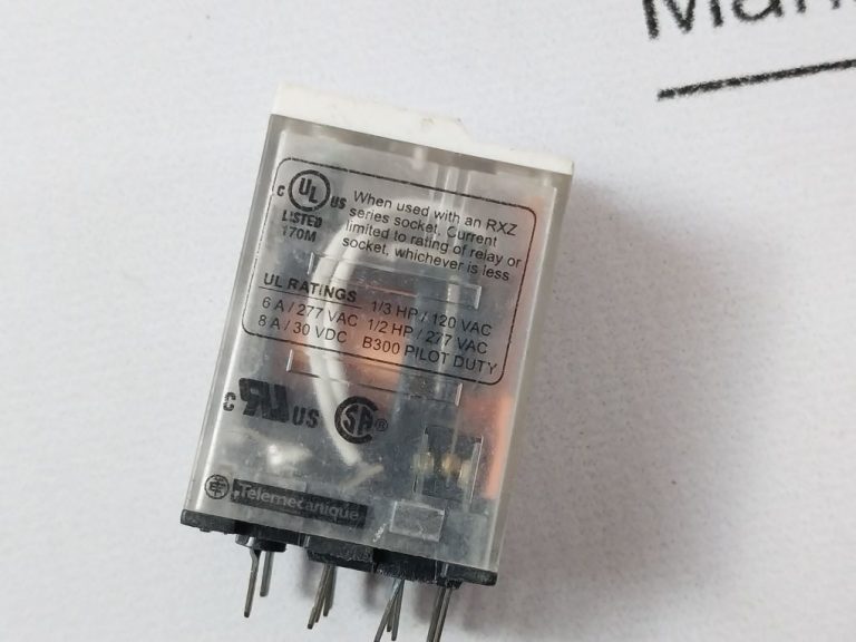 Schneider Telemecanique Rxm4ab2p7 Relay - Aeliya Marine