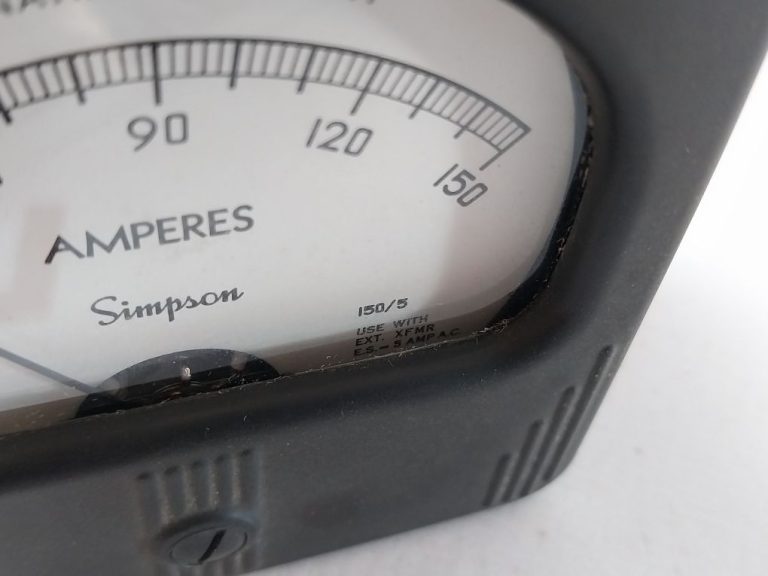 Simpson Electric 0-150 Amp Meter - Aeliya Marine