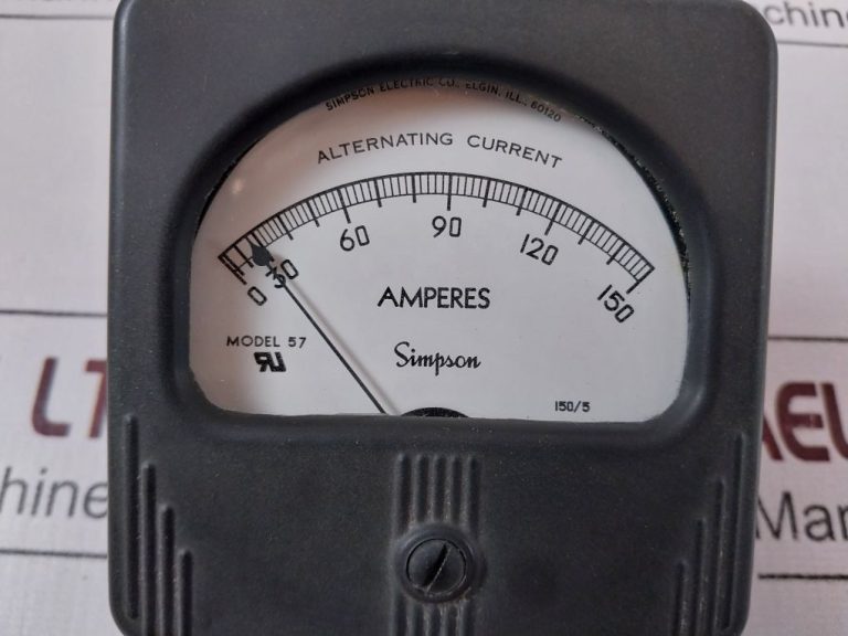 Simpson Electric 0-150 Amp Meter - Aeliya Marine