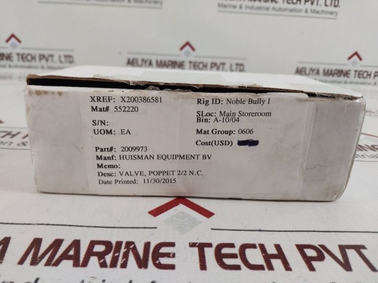 Sun Hydraulics Daaa Mcn Solenoid Valve With 760224 Poppet Valve 24 Vdc ...