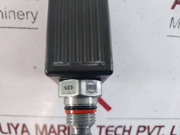 Sun Hydraulics Daaa Mcn Solenoid Valve With 760224 Poppet Valve 24 Vdc ...