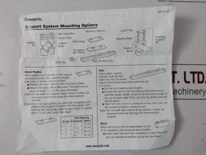 Swagelok 304-s3-pp-12t 3/4 Support Kit - Aeliya Marine