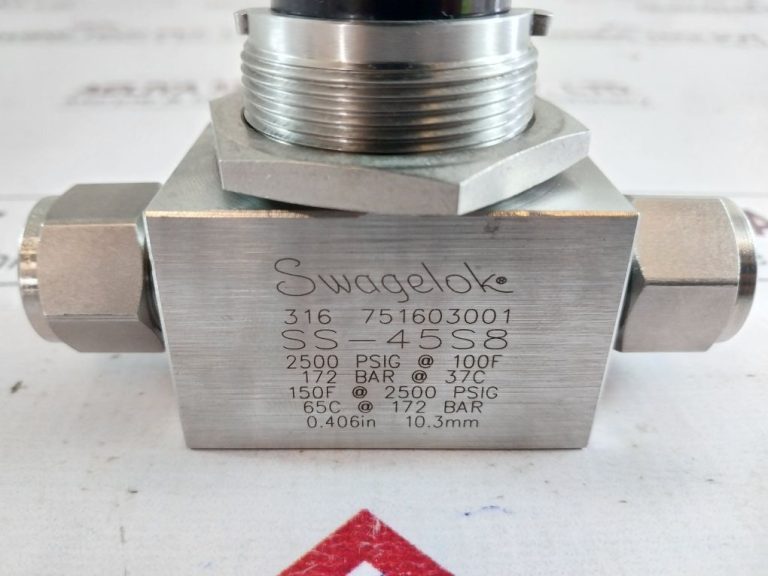 Swagelok Ss-45s8 Ball Valve - Aeliya Marine