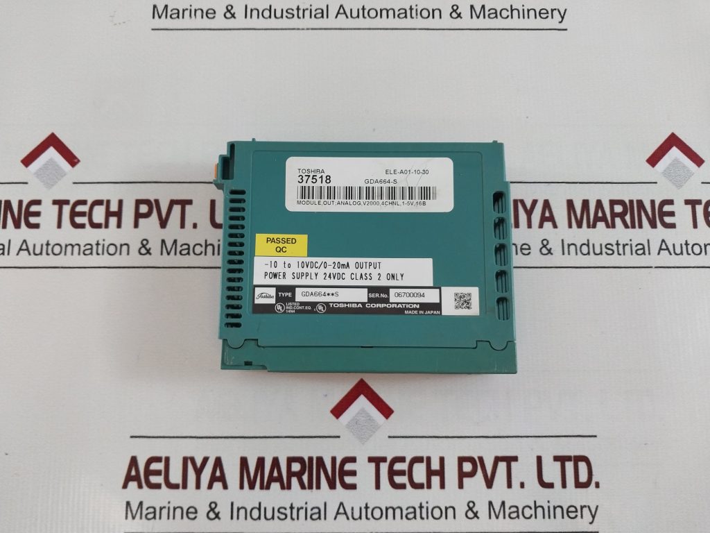 Toshiba Gda664**s Analog Output Module - Aeliya Marine