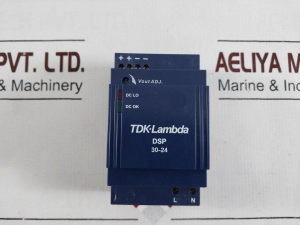 Tdk-lambda Oceaneering Dsp30-24 Din Rail Power Supply - Aeliya Marine