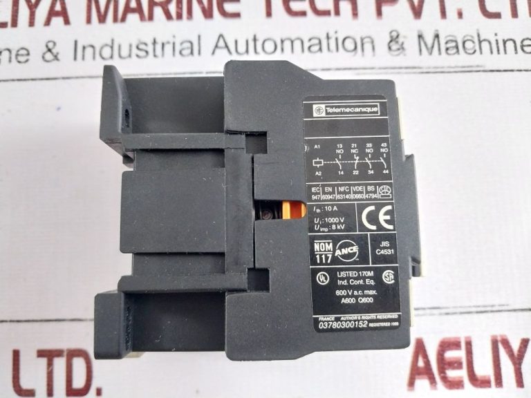 Telemecanique Ca2 Dn31 Control Relay - Aeliya Marine