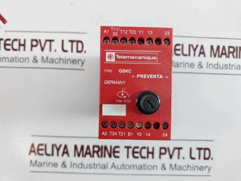 Telemecanique Gskc Safety Relay - Aeliya Marine
