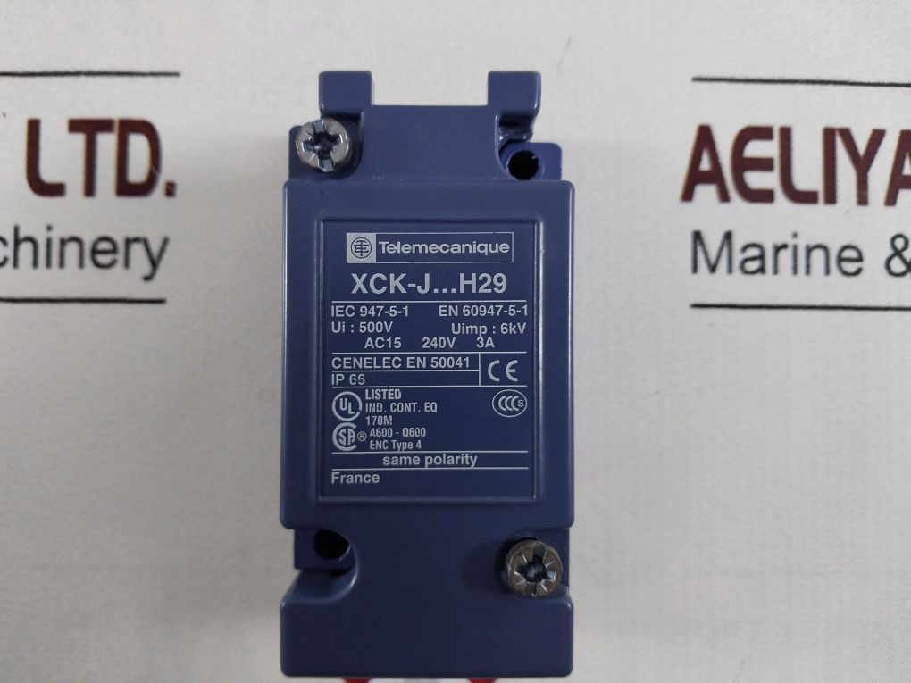 Telemecanique Xck-j…h29 Limit Switch Ip66 - Aeliya Marine