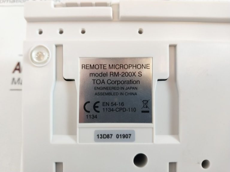Toa Rm-200x S Remote Microphone Extension - Aeliya Marine