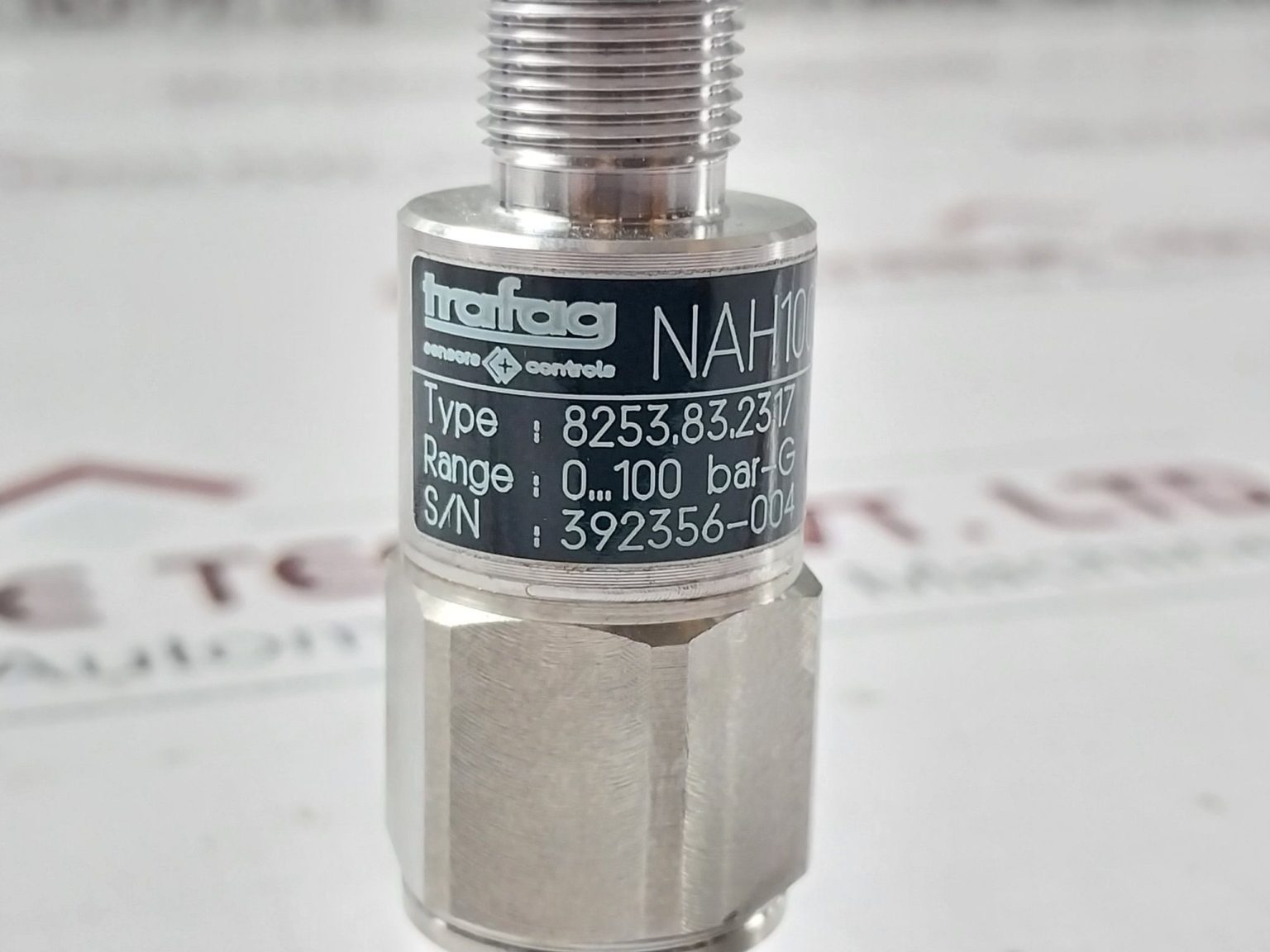 Trafag Nah100.0a Pressure Transmitter - Aeliya Marine