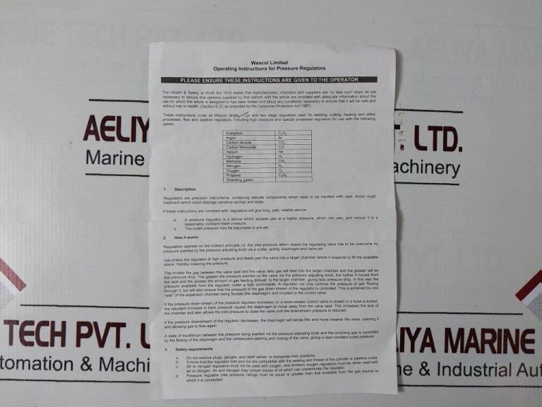 Wescol 0101-140 2 Gauge Pressure Regulators - Aeliya Marine