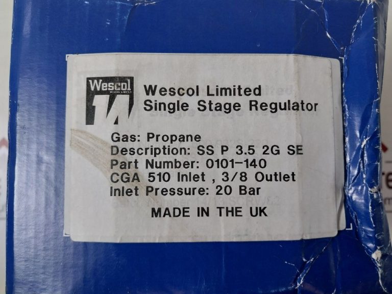 Wescol 0101-140 2 Gauge Pressure Regulators - Aeliya Marine