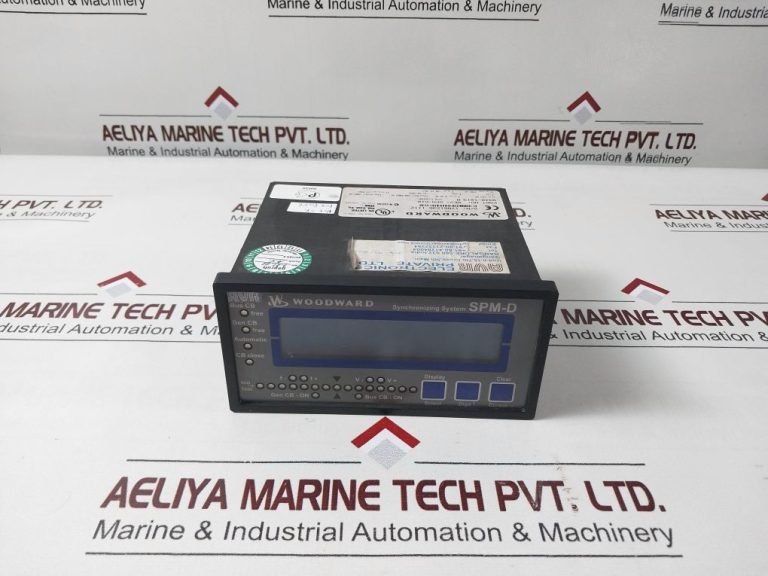 Woodward Spm-d10 Synchronizing System - Aeliya Marine