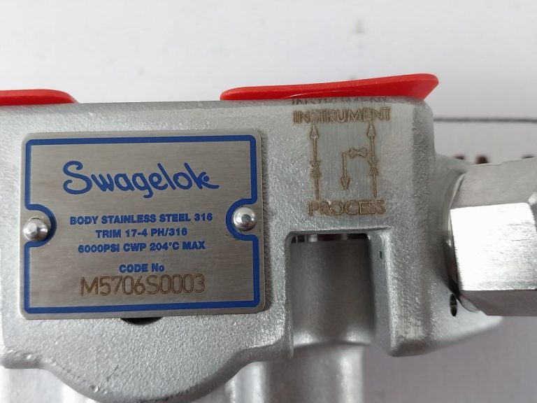 Swagelok M5706s0003 Process Interface Valves And Process Monoflanges ...