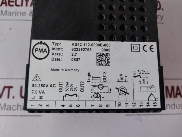 Pma Ks42-112-0000e-000 Universal Industrial Controller - Aeliya Marine
