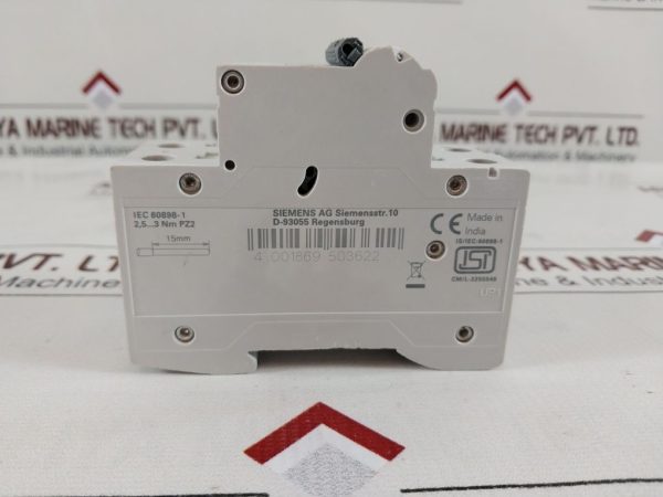 Siemens 5sl42207rc Miniature Circuit Breaker 415v - Aeliya Marine