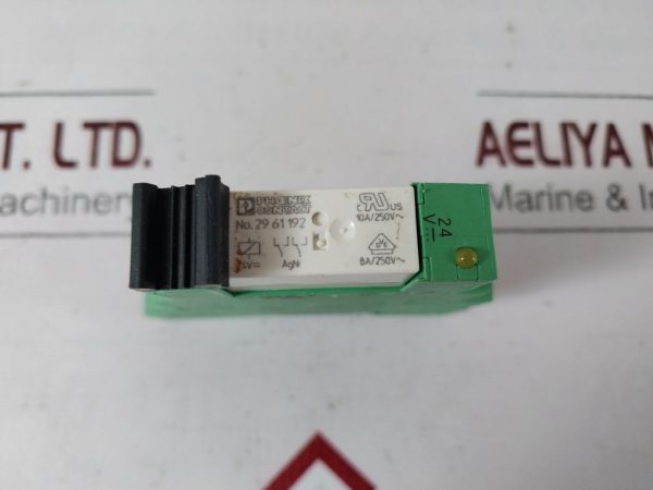 Phoenix Contact Plc-bsc-24dc/21-21 Socket With Relay 2967015 - Aeliya ...
