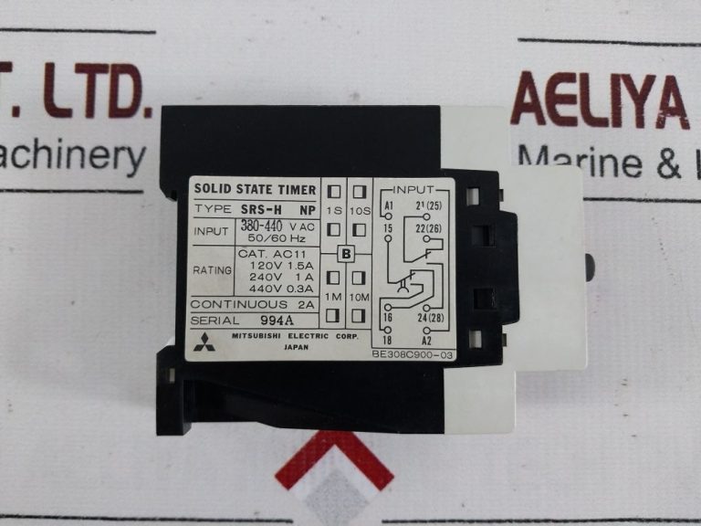 Mitsubishi Electric Srs-h Np Solid State Timer - Aeliya Marine