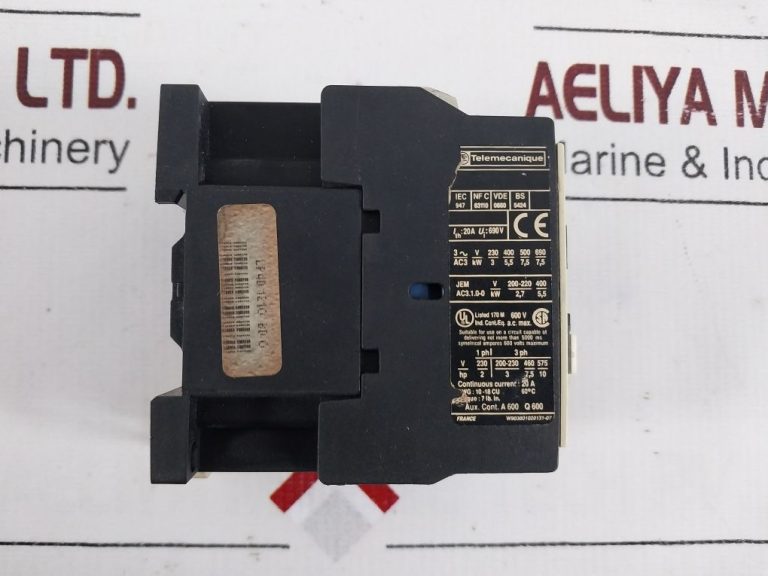 Telemecanique Lp4 D1210bd Contactor 24v Dc - Aeliya Marine