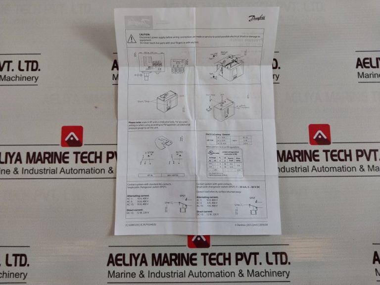 Danfoss Kp36 Pressure Switch - Aeliya Marine