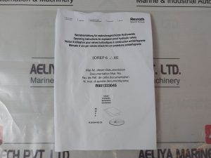 Rexroth Bosch Group R901025350 Pressure Reducing Valve - Aeliya Marine