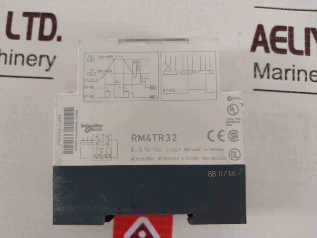 Telemecanique Schneider Electric Rm4tr32 Protection Relay 24v - Aeliya Marine
