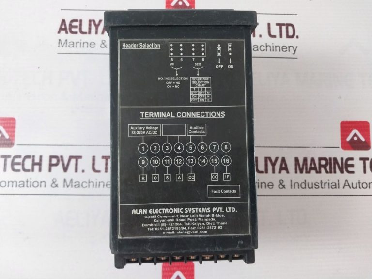 Alan Alarm Annunciator - Aeliya Marine