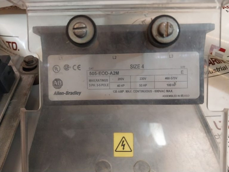 Allen-bradley A-b Quality 592-eehe Overload Relay With Current ...