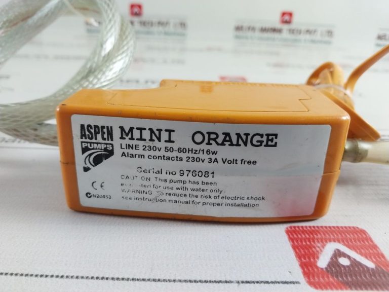 Aspen Mini Orange Condensate Drain Pump - Aeliya Marine