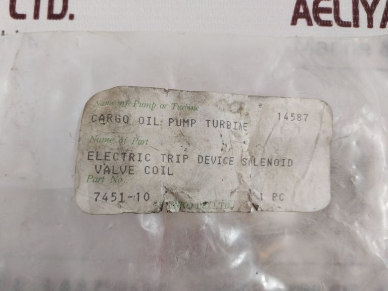 Ckd 7451-10 Solenoid Valve Coil - Aeliya Marine