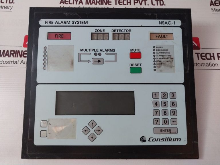 Consilium Winstar Nsac-1 Fire Alarm System(Front Panel Only) - Aeliya ...