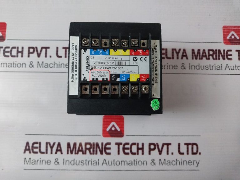 Conzerv Em 6438 Dual Source Energy Meter - Aeliya Marine