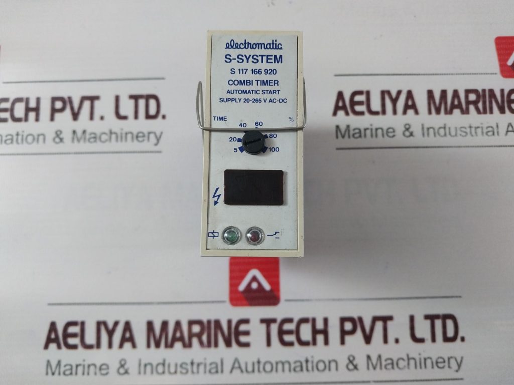 Electromatic S 117 166 920 Combi Timer With Base - Aeliya Marine