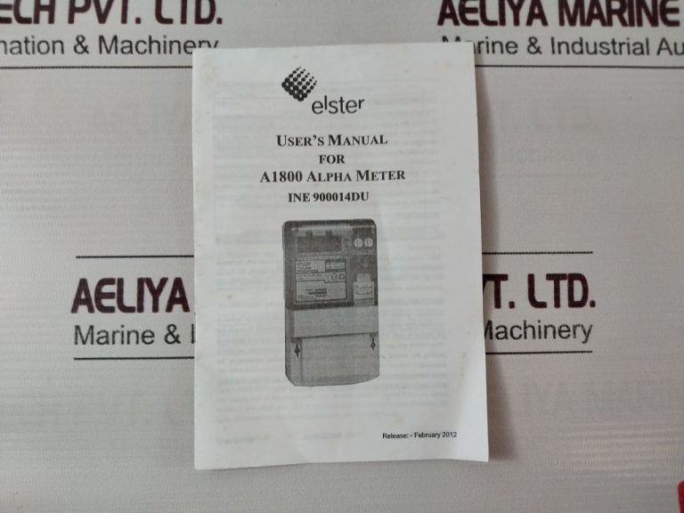 Elster A1800 Alpha Meter 27°c - Aeliya Marine