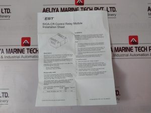 Est Siga-cr Addressable Control Relay Module - Aeliya Marine