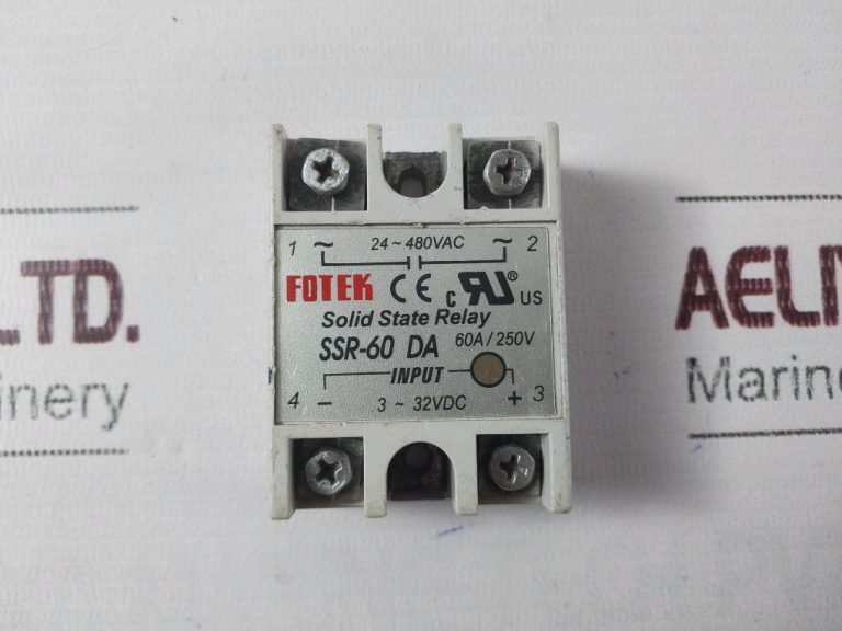 Fotek Ssr-60 Da Solid State Relay - Aeliya Marine