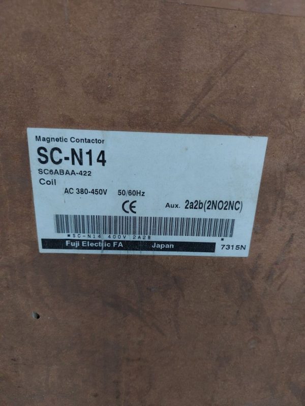 Fuji Electric Sc-n14[600] Magnetic Contactor - Aeliya Marine