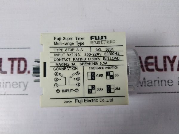 Fuji Electric St3p A-a Super Timer - Aeliya Marine