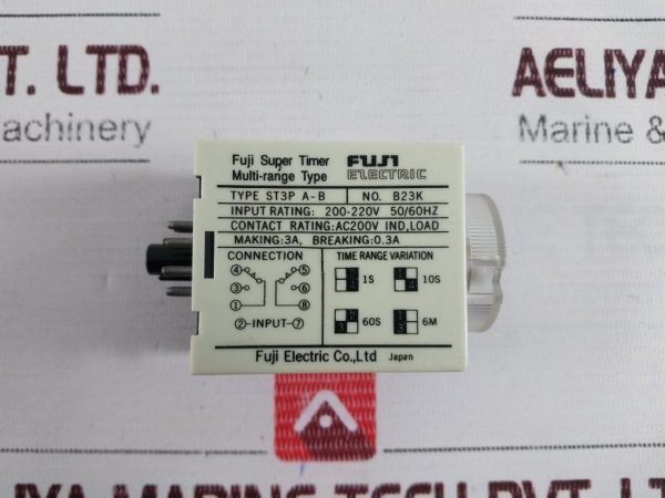 Fuji Electric St3p A-b Super Timer - Aeliya Marine