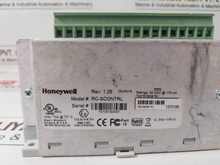 Honeywell Rc500 Remote Terminal Unit - Aeliya Marine